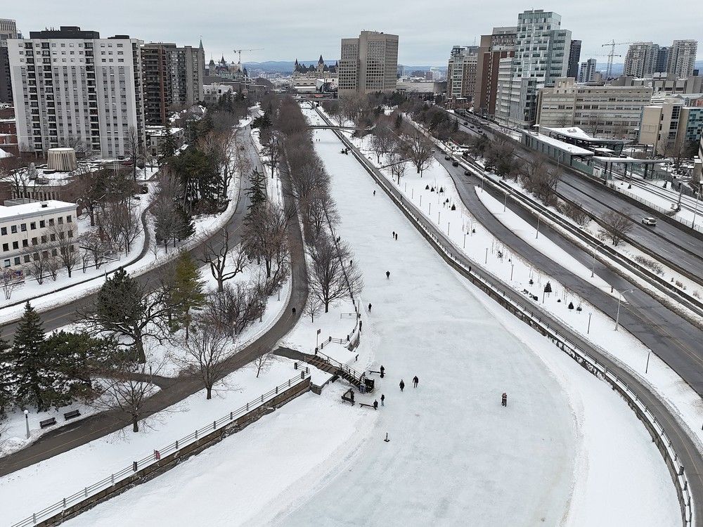 Maintenance work resumes on Rideau Canal Skateway