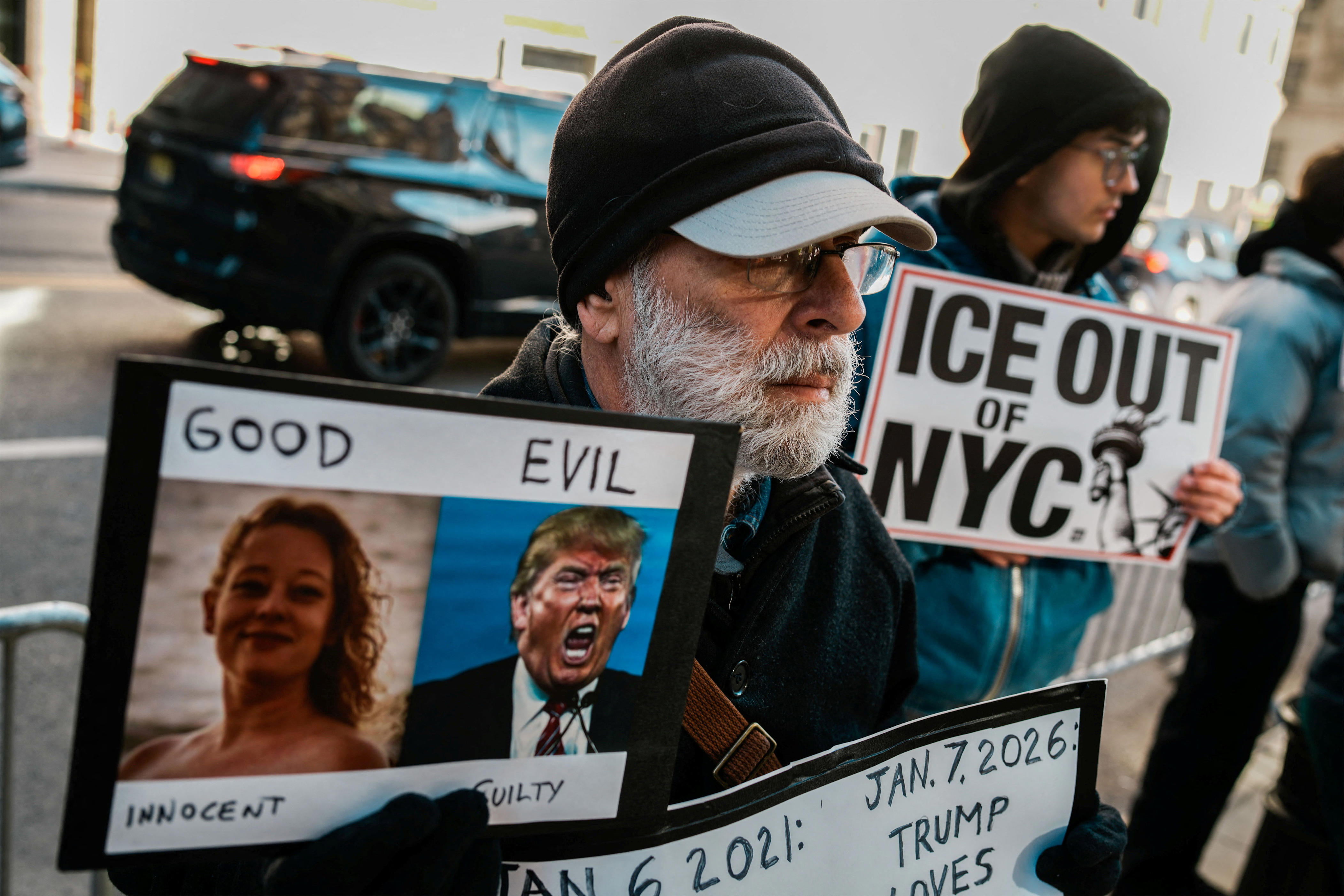 'ICE out of everywhere,' 'National shutdown' protest includes Orange ...