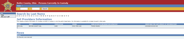 State reps. urge oversight for Butler Co. jail; Sheriff Richard K Jones ...