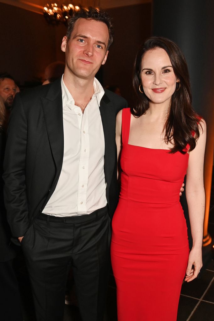 Michelle Dockery, 44, gives birth to first child with husband Jasper ...