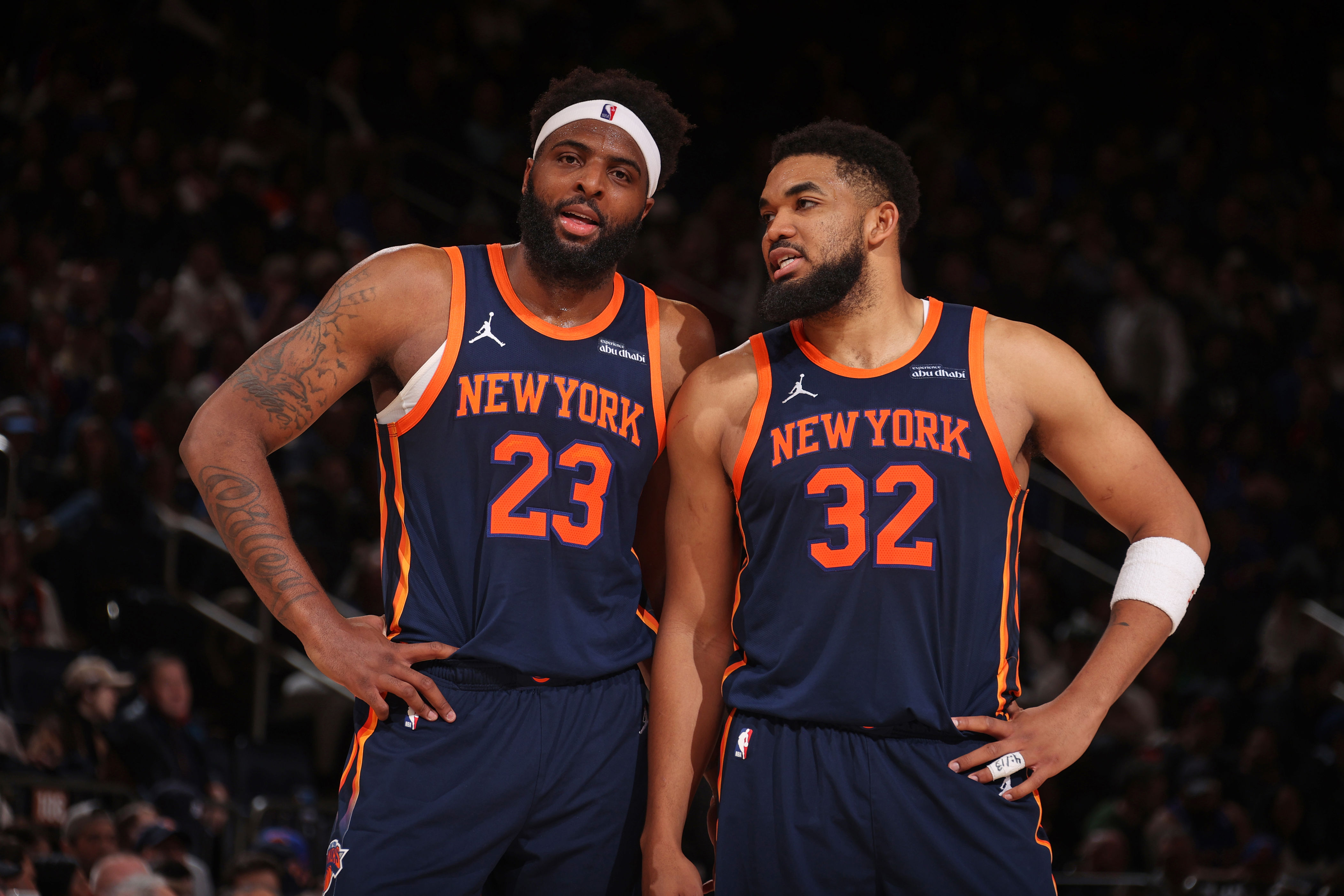 The problem isn’t the double-big lineup, it’s how it’s used