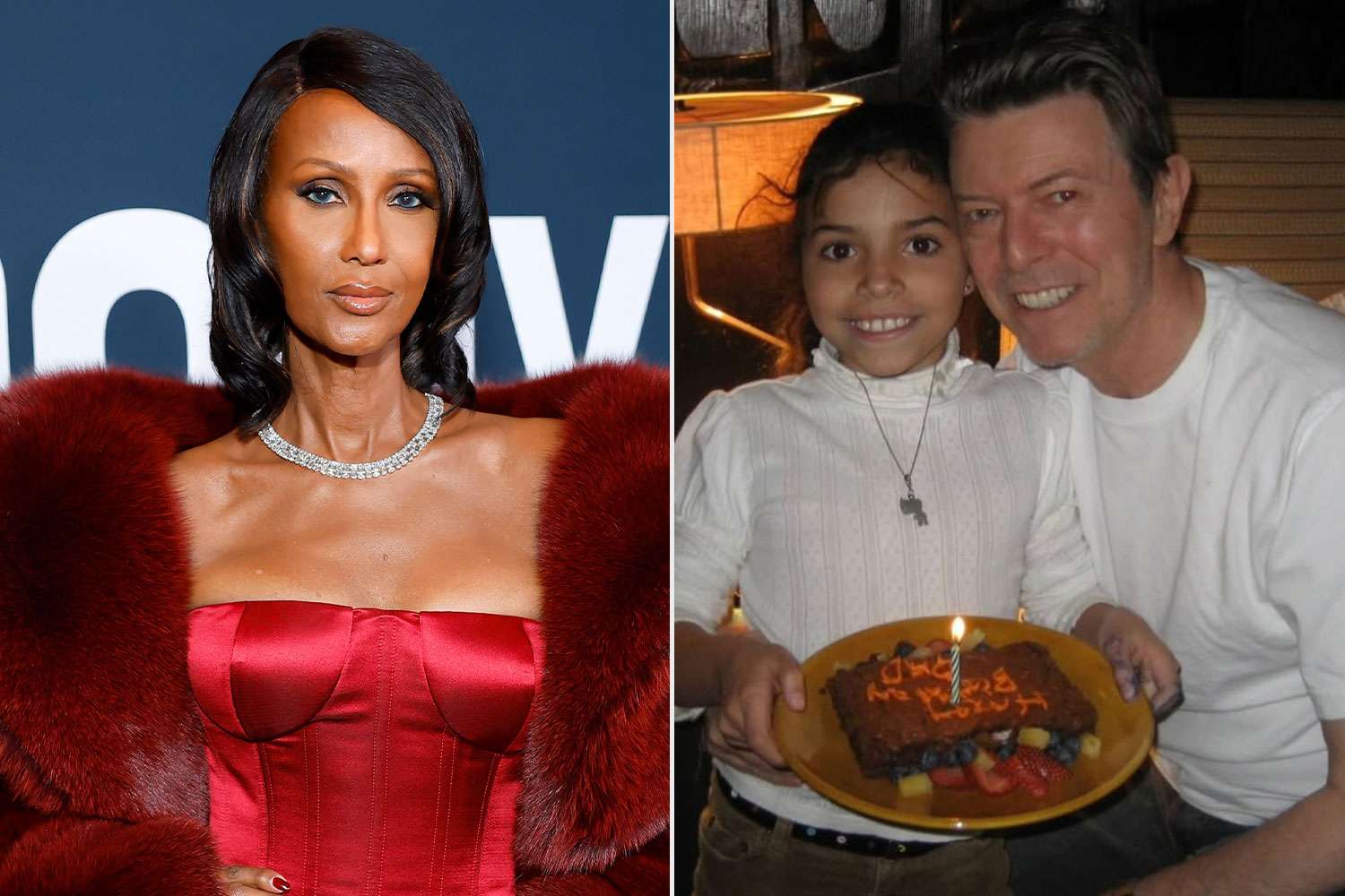 Iman and daughter Alexandria share birthday tribute to David Bowie 10 ...