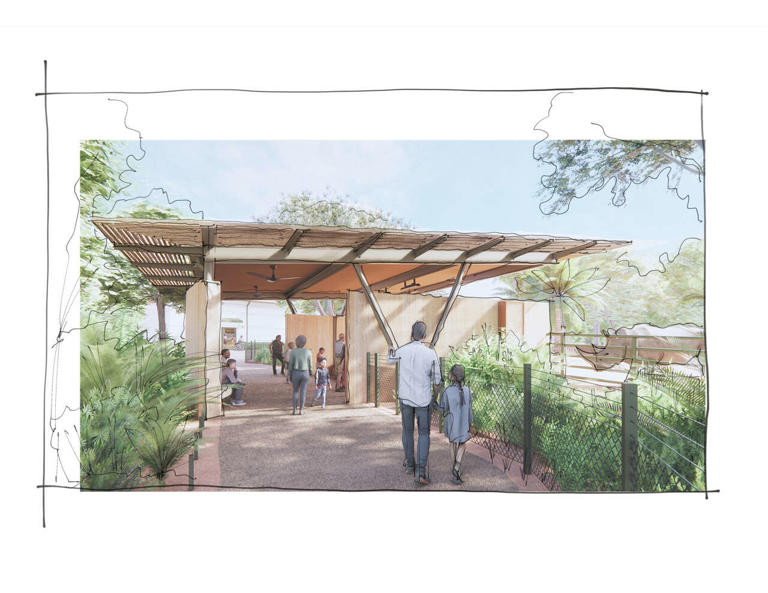 A new look is taking shape at the Houston Zoo