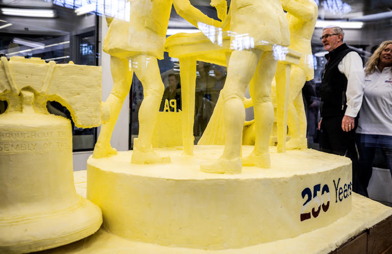 Pa. Farm Show butter sculpture revealed: Get your first look here