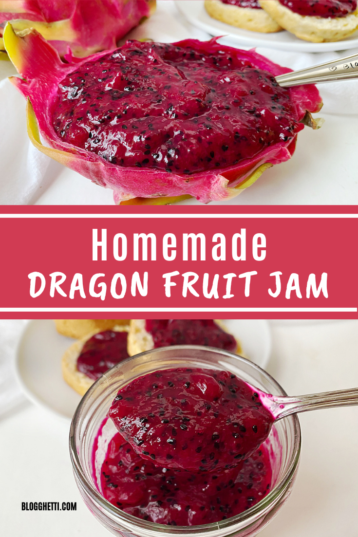How to make homemade dragon fruit jam