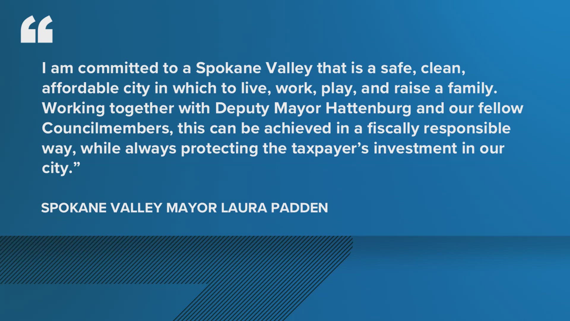 Spokane Valley councilmembers appoint new mayor, deputy mayor