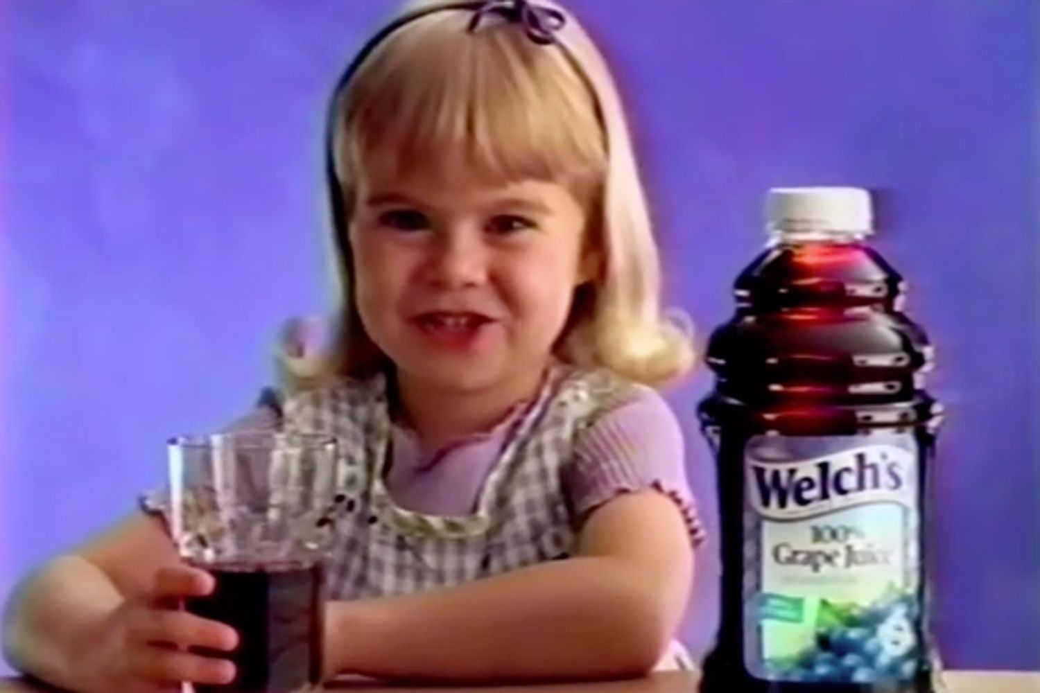 Welch’s 'Grape Juice Girl' makes first return to the brand since the ...