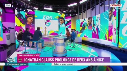 Sur le départ l'été dernier, Jonathan Clauss prolonge jusqu'en 2028 ...