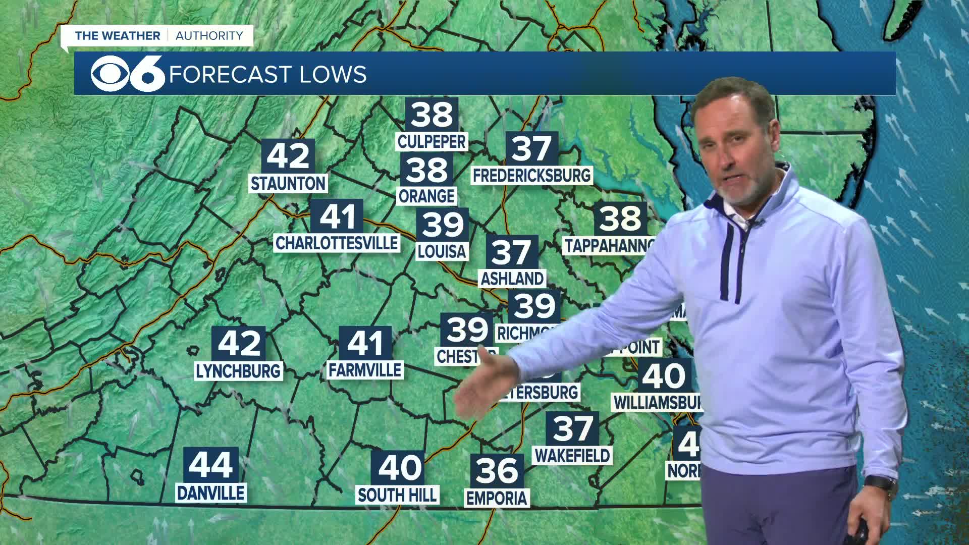 Zach's Thursday evening wx update