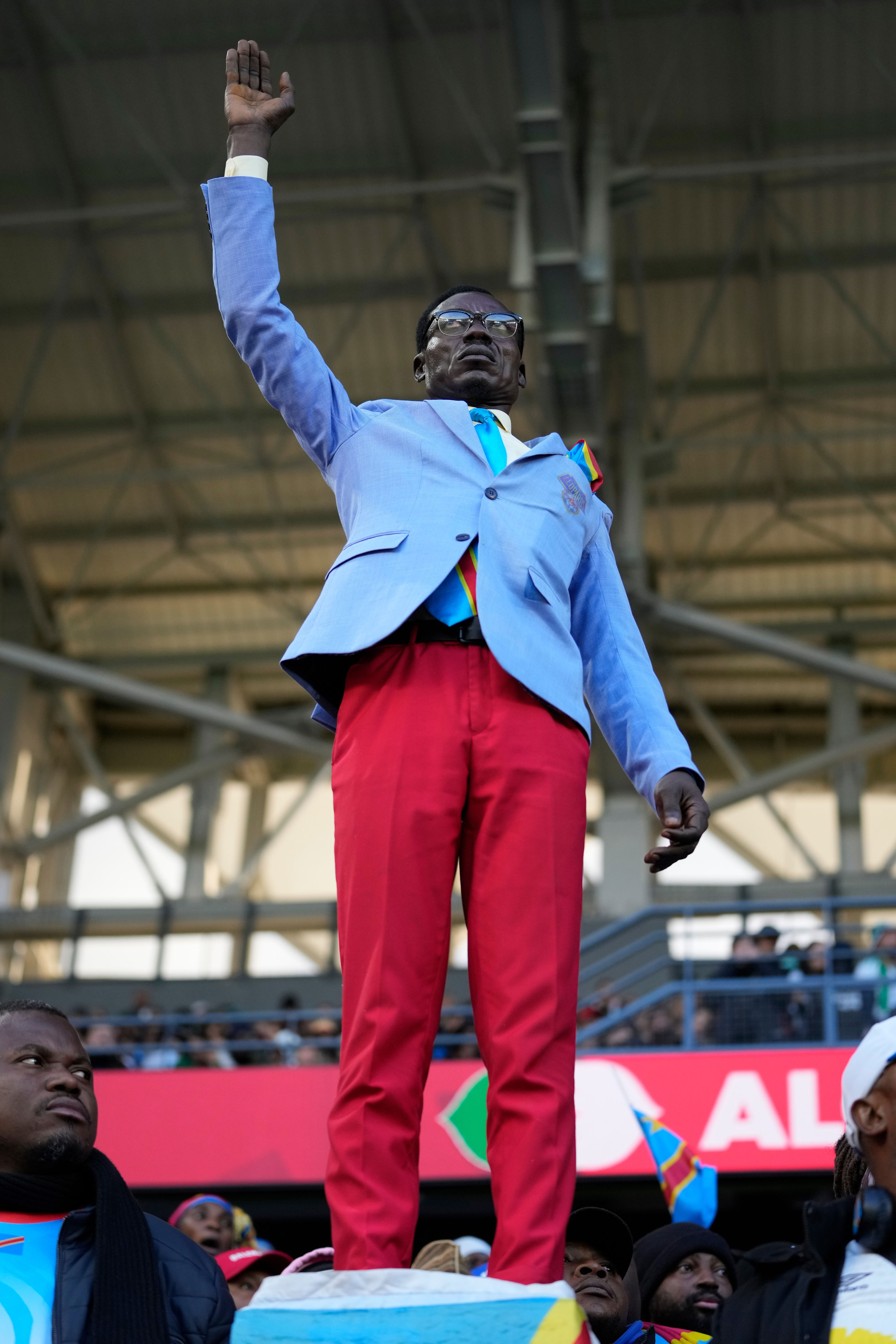 Algeria’s Amoura regrets mocking Congo’s Lumumba statue fan at Africa Cup