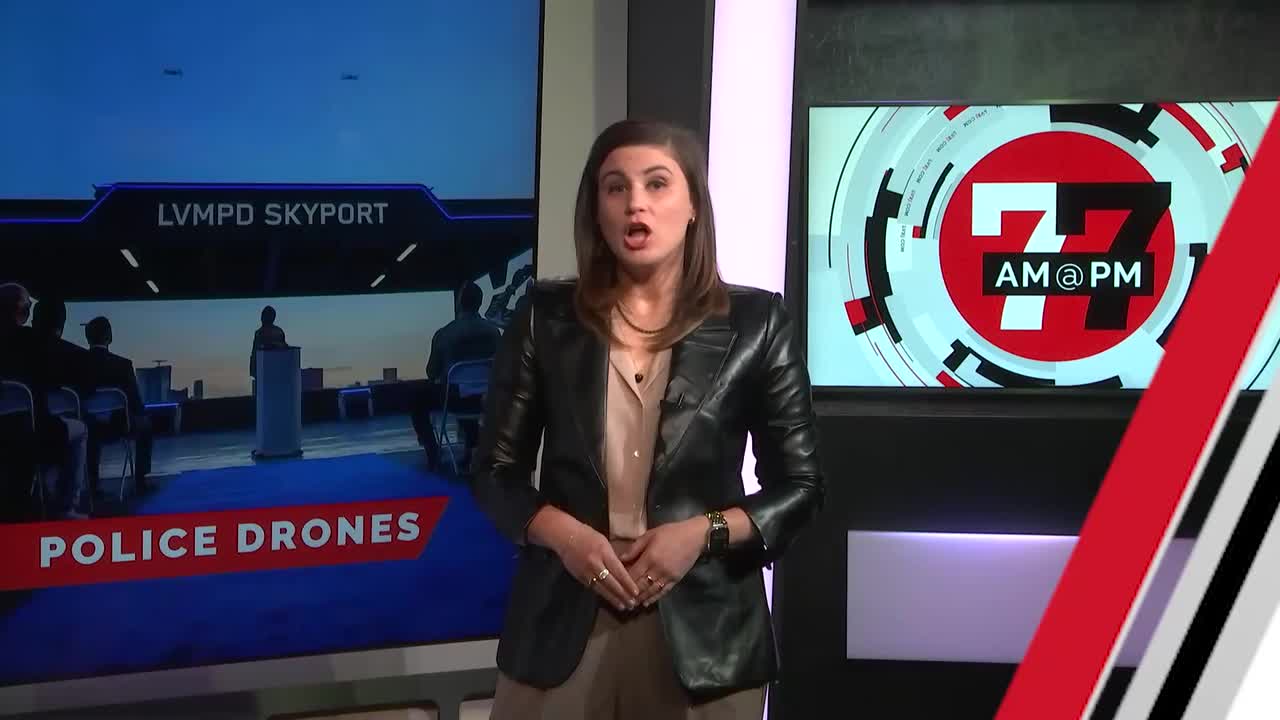 Police offer glimpse of new drone command center in Las Vegas