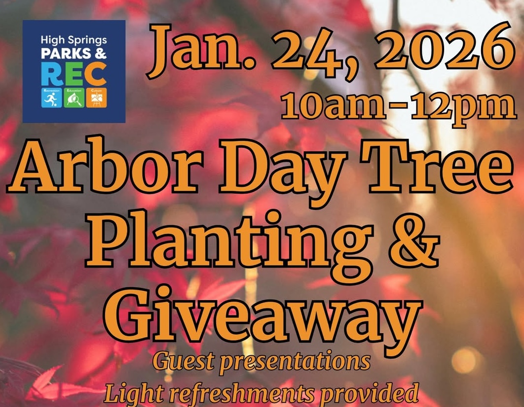 High Springs to host tree planting and giveaway for Florida's Arbor Day