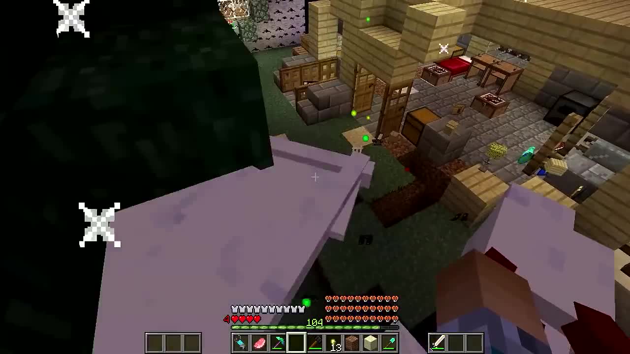 Minecraft Survival Ep.114 - Casa dos Dragões! Nasceu o The Prince :D