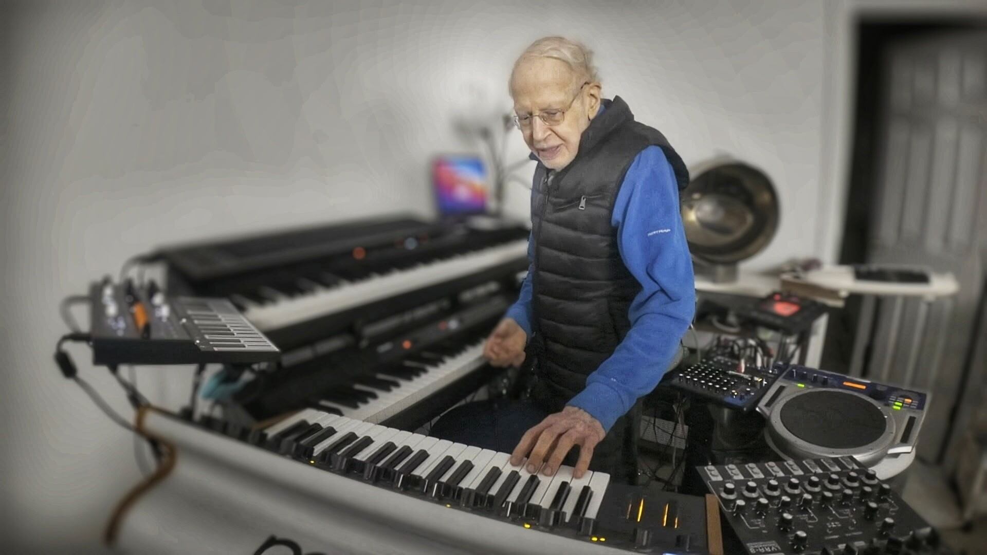 Retired UVM professor turns condo into multistudio music haven