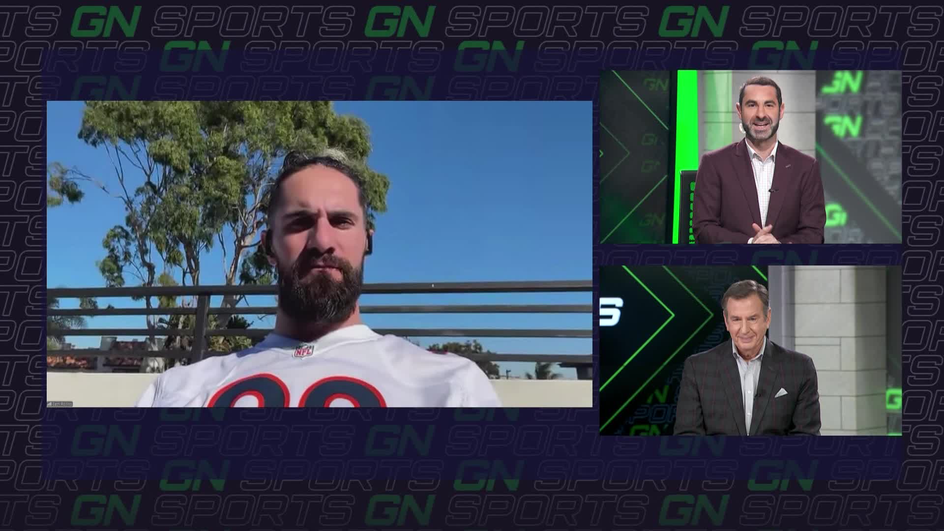 WWE superstar Seth Rollins previews Packers/Bears