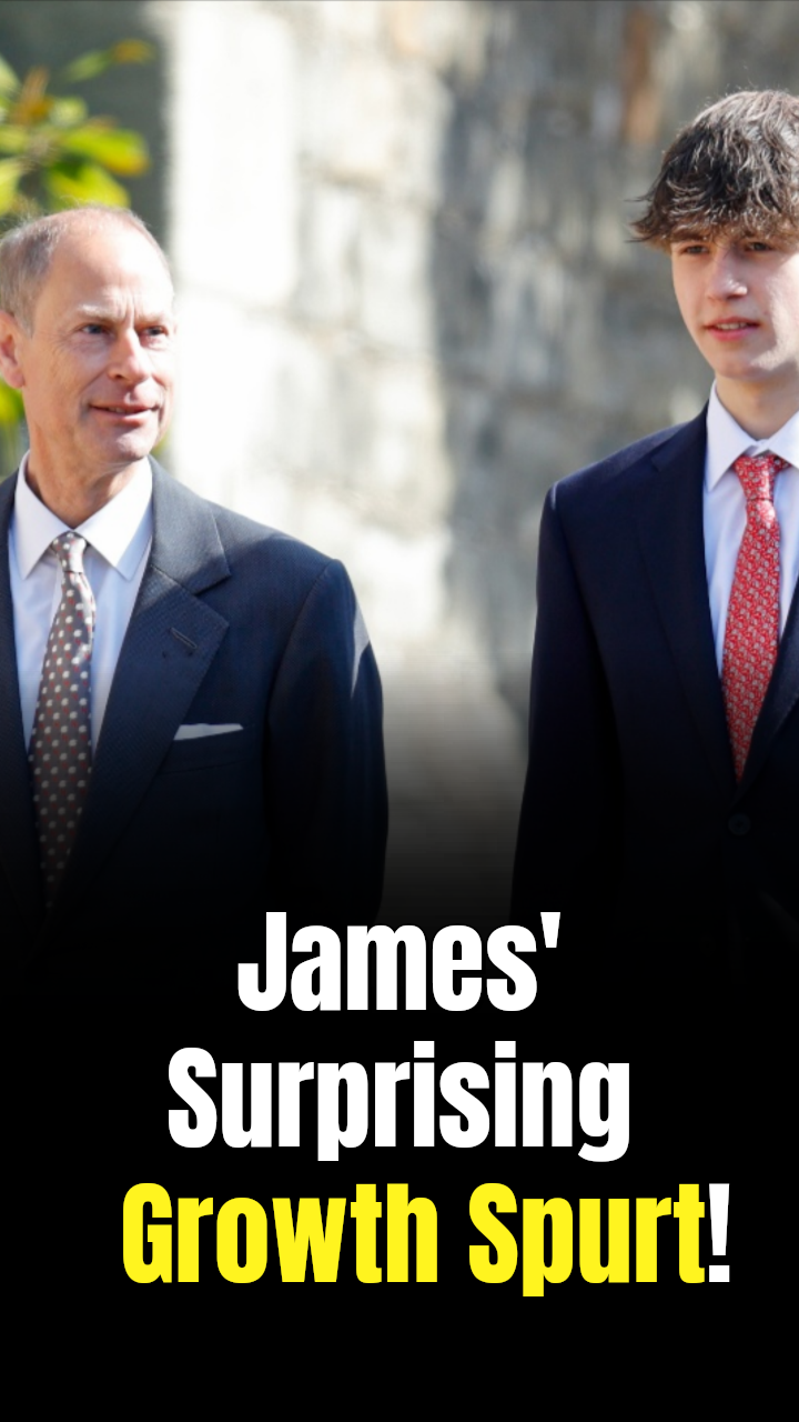 King Charles’ nephew James, compared to Barron Trump, now taller than ...