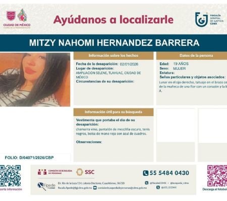 Con bloqueo en avenida Tláhuac, exigen localización de Mitzy Nahomi a ...