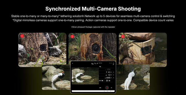 Capture cinematic footage from afar with this long-range wireless ...