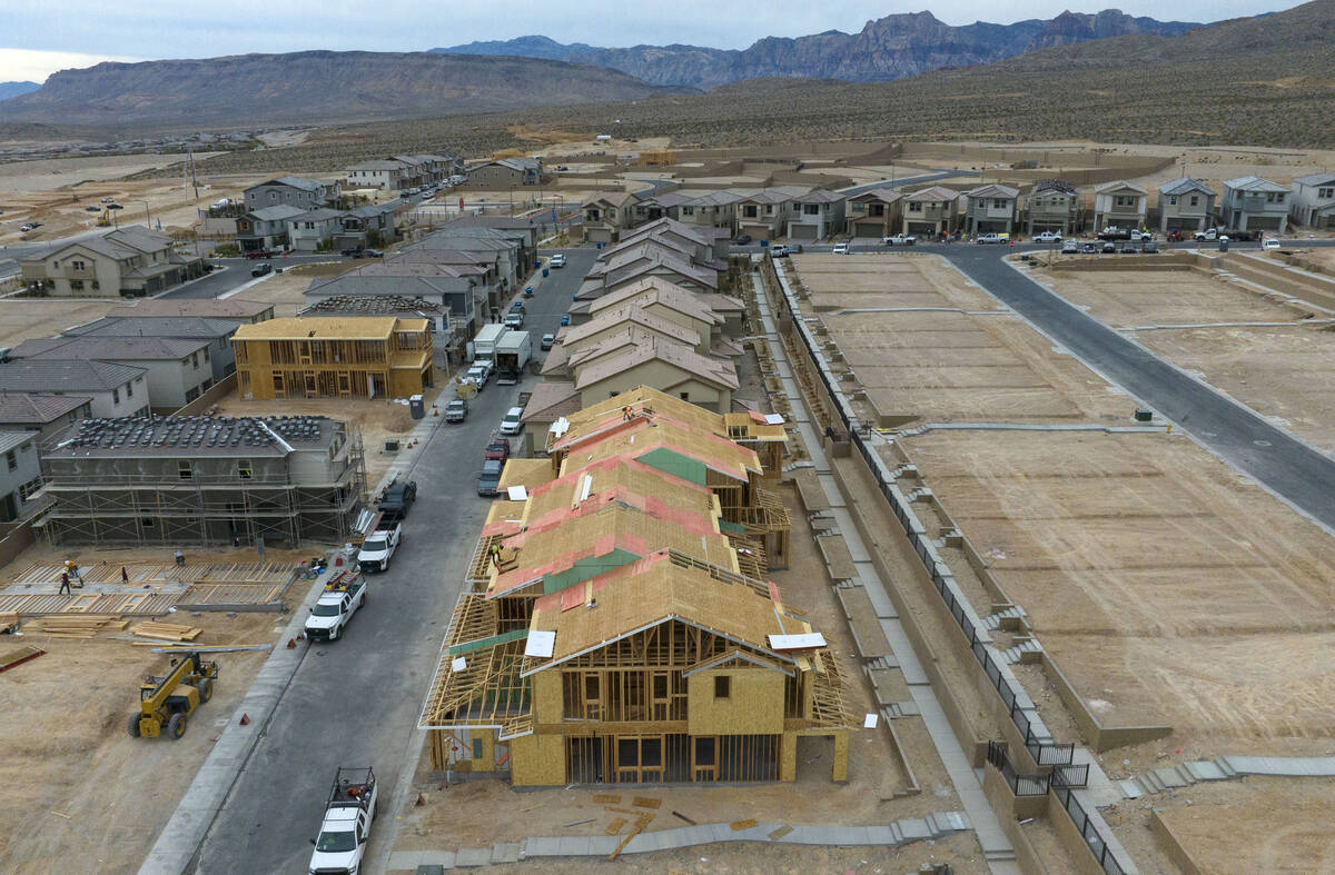 Las Vegas-area communities among top sellers for builders last year