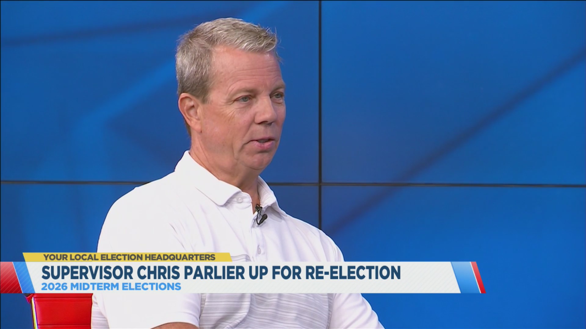 Supervisor Chris Parlier to run for re-election in 2026
