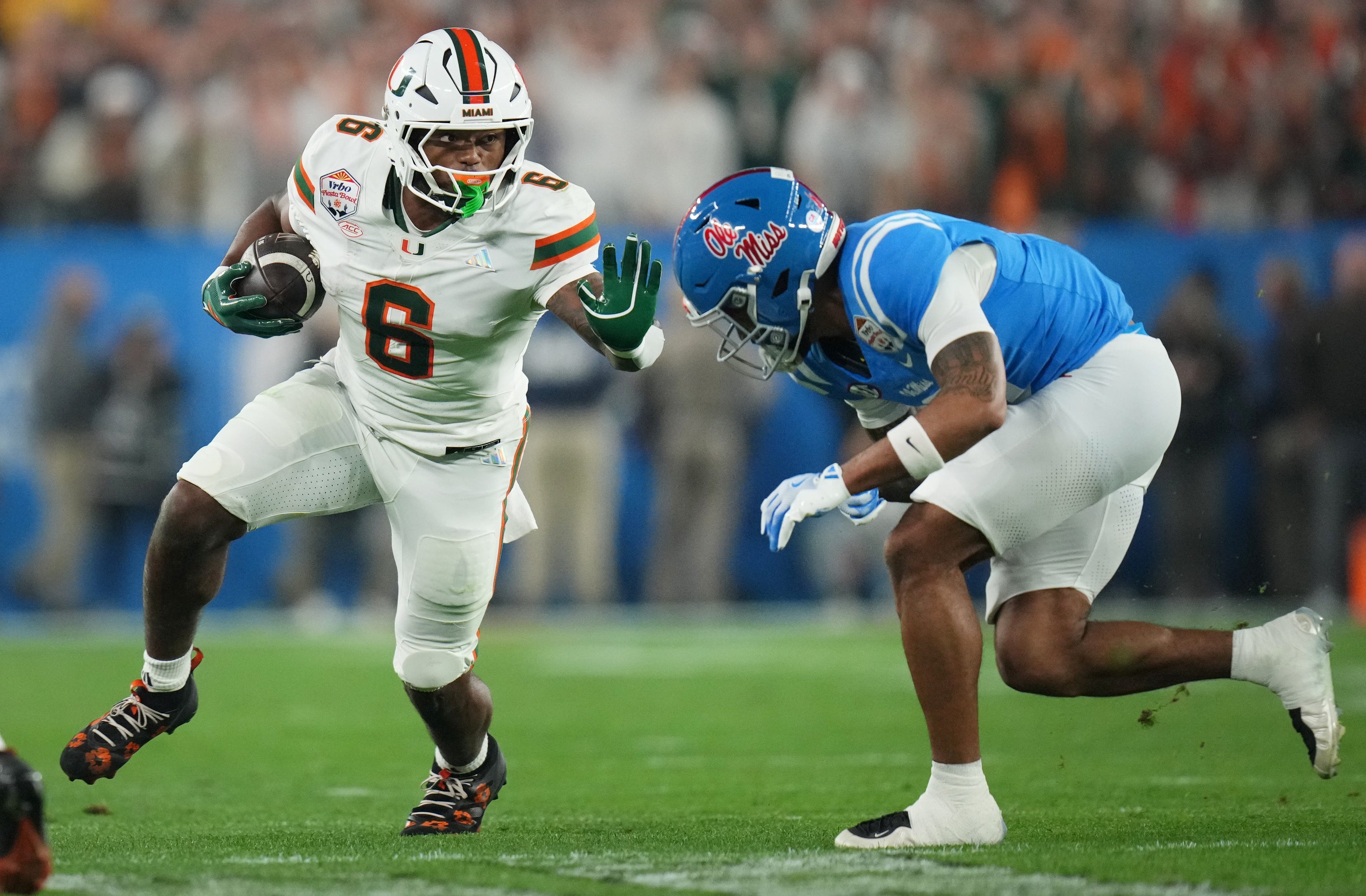 Miami vs Ole Miss live updates: Carson Beck gives Fiesta Bowl halftime lead