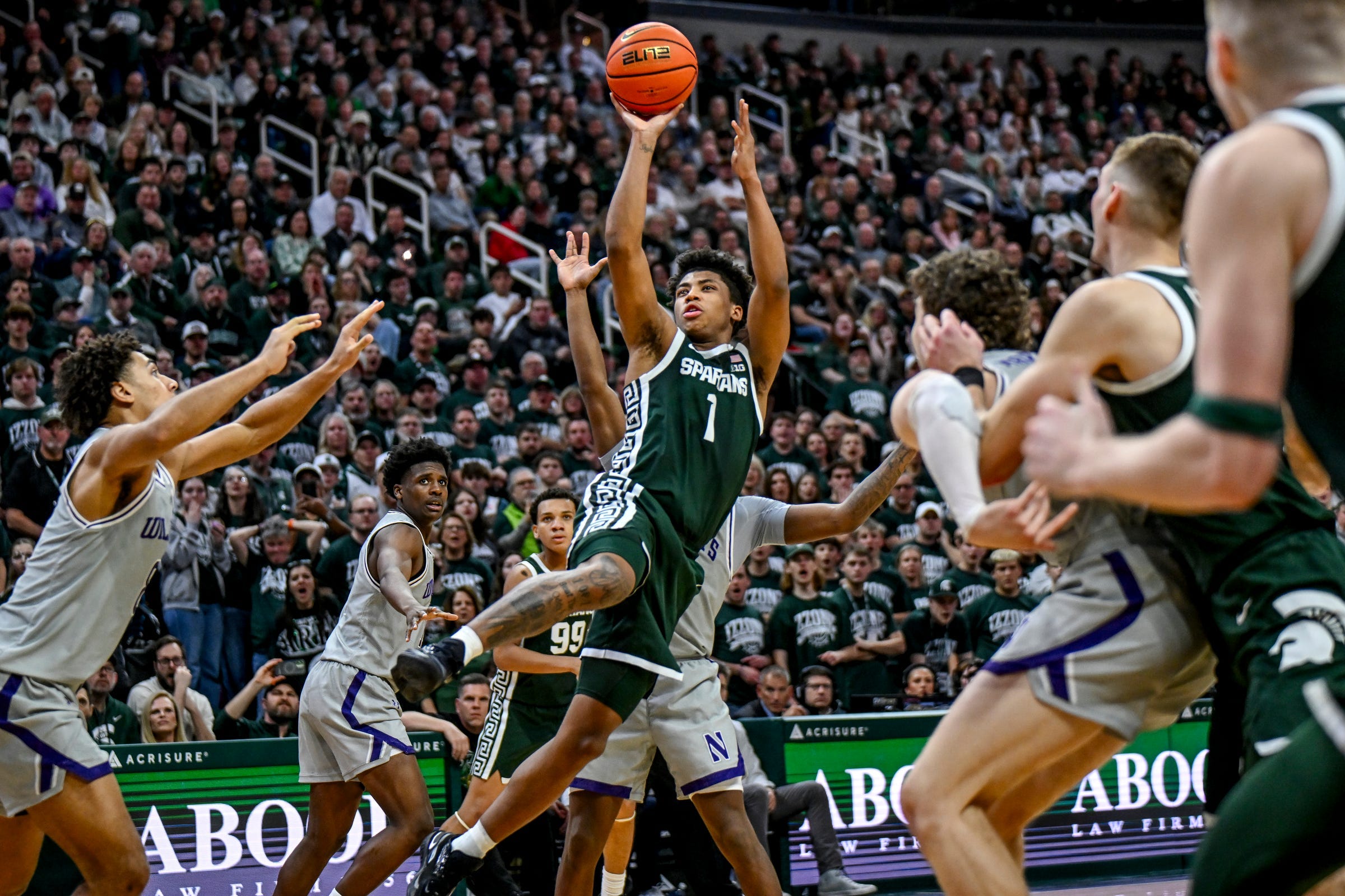 MSU basketball rallies in second half, knocks off Northwestern