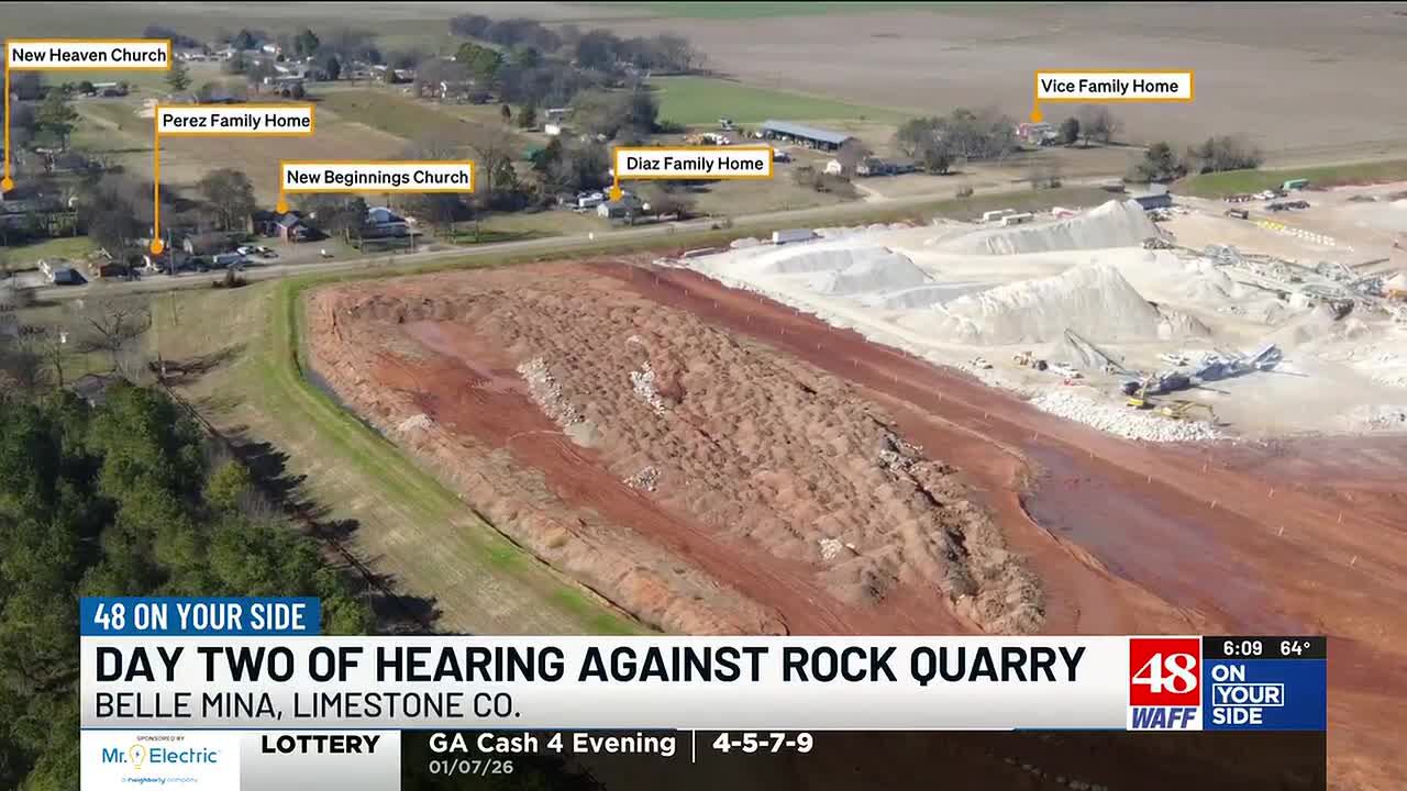 Belle Mina residents await Limestone Co. judge’s ruling in rock quarry ...