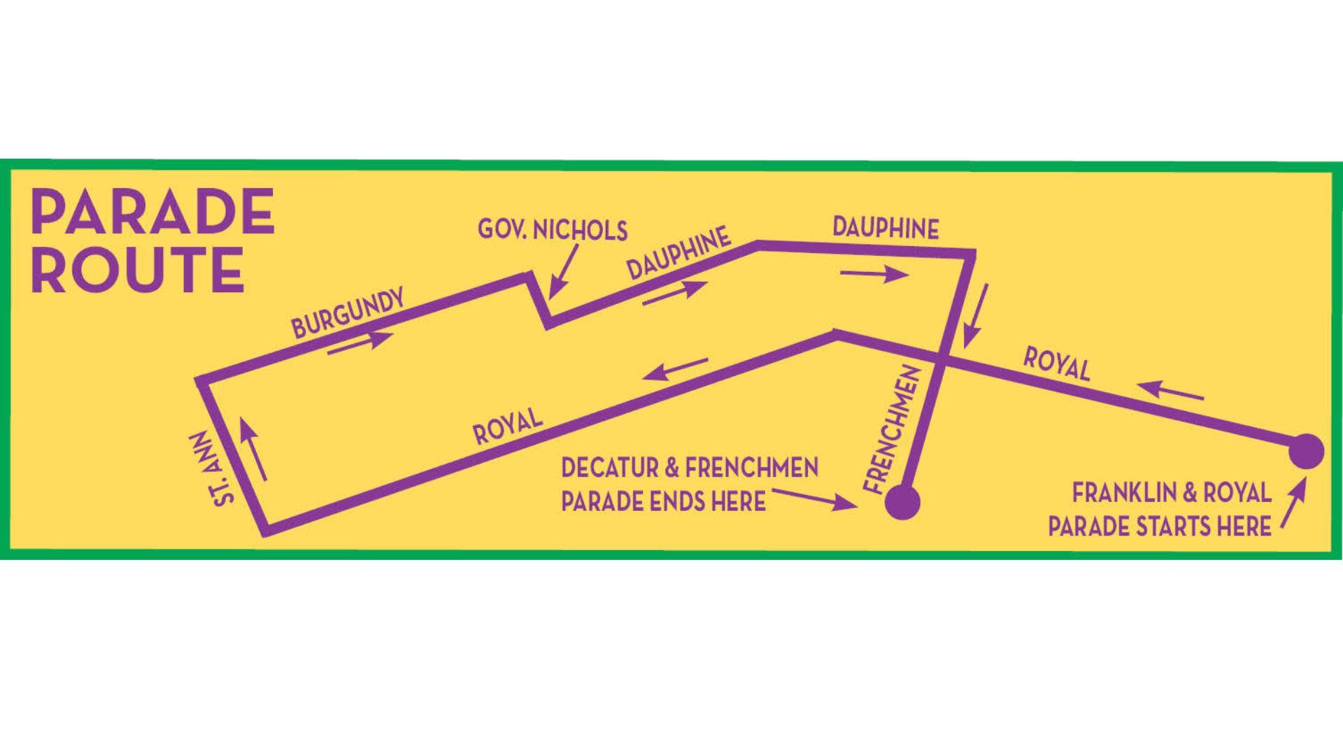 Krewe du Vieux announces parade route for 2026
