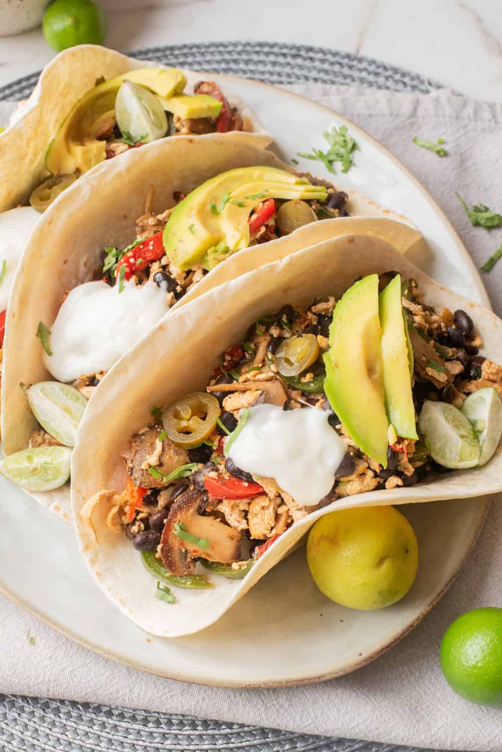 Vegan fajitas