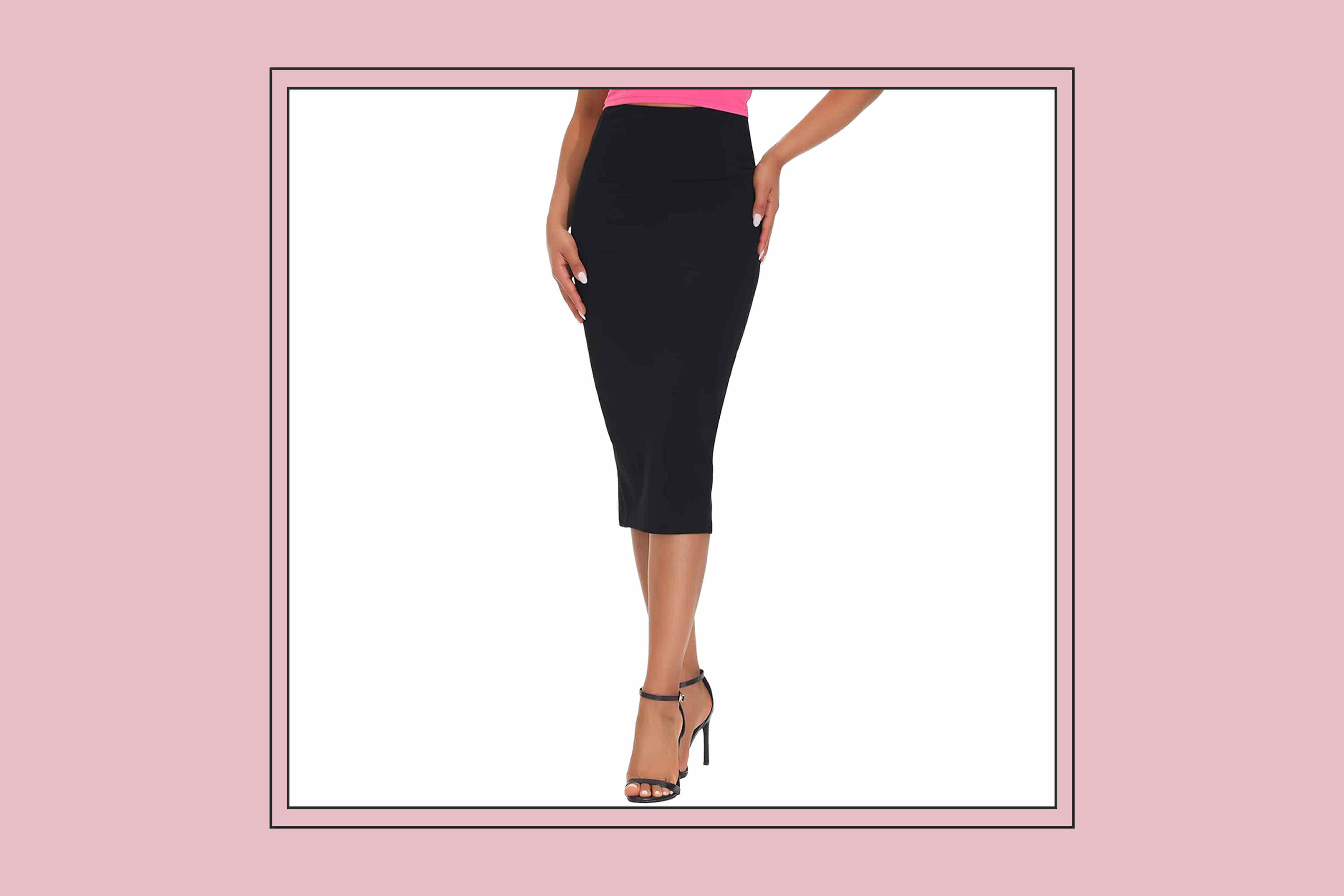 This sleek $25 skirt has the comfort of leggings built in, and it’s ...