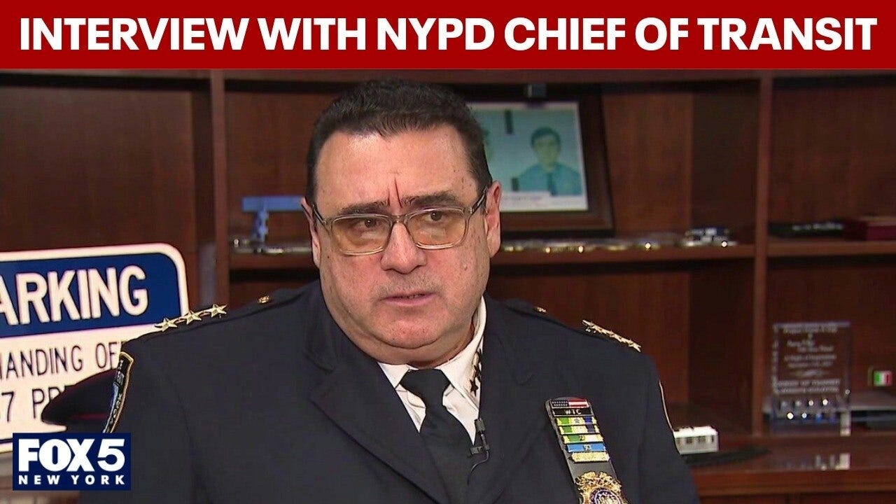 NYPD chief of transit on subway crime