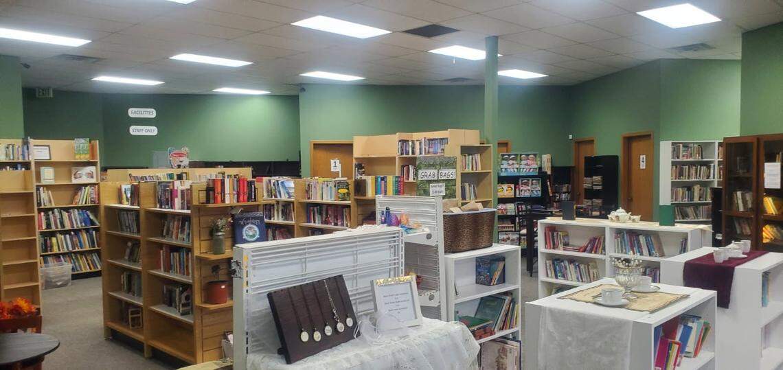 This bookstore's large homeschool section draws families from across ...