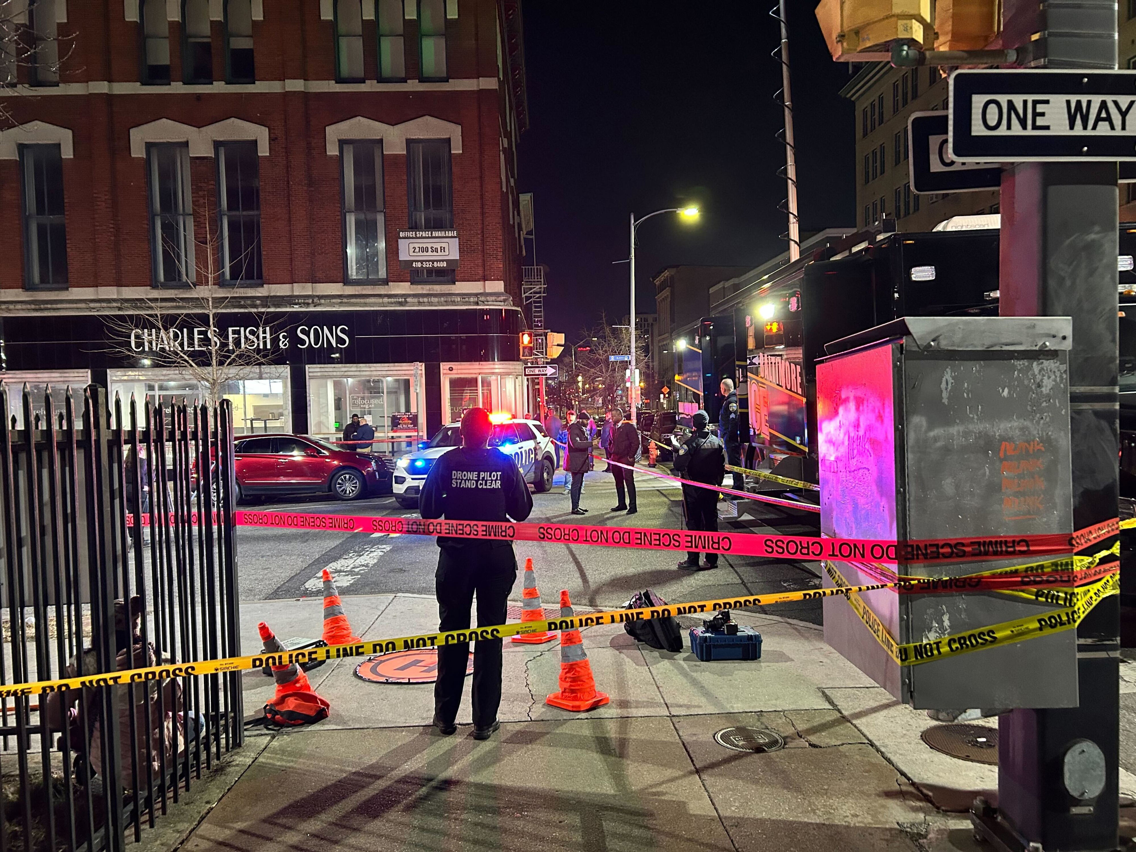 Man charged after being shot by Baltimore Police officer in Mount ...