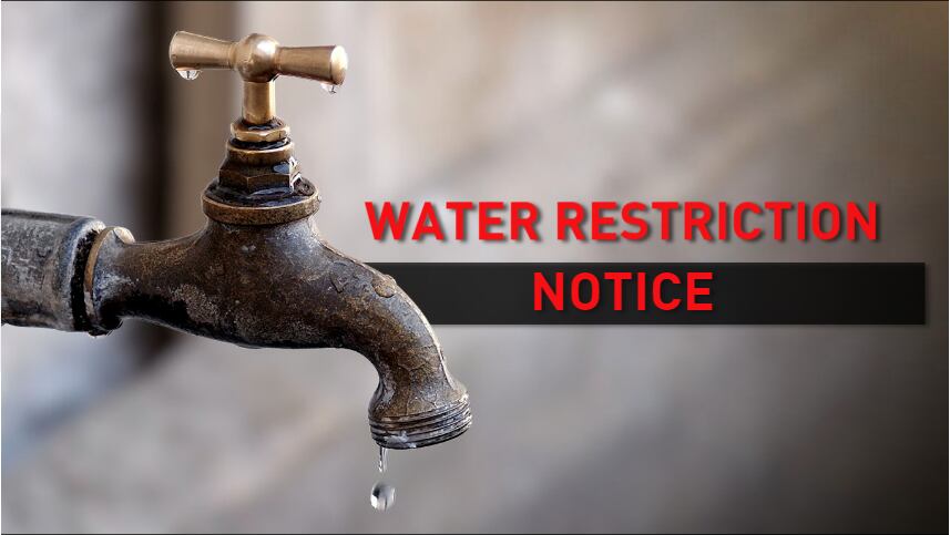Water restriction notice issued for parts of Waiakea Uka, South Hilo