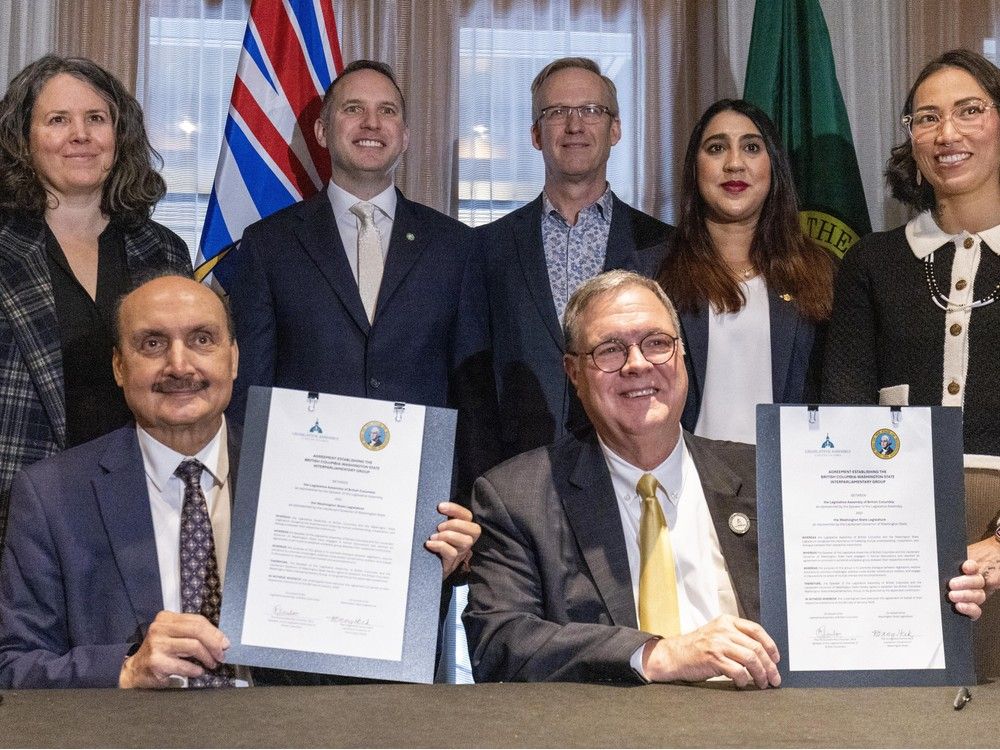 Despite international tension, BC and Washington state sign friendship ...