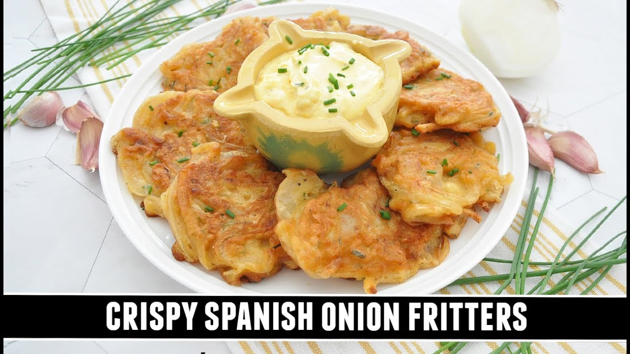 Better than onion rings | Crispy Spanish onion fritters recipe