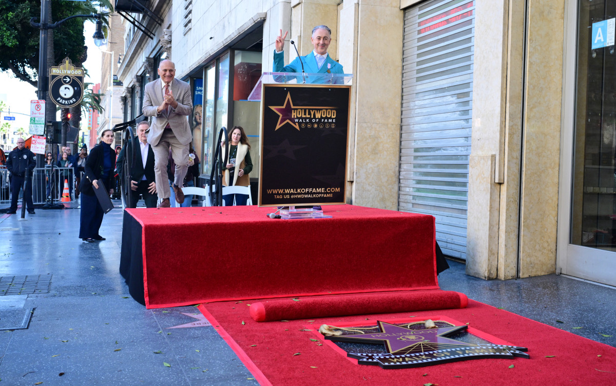 Alan Cumming receives Hollywood Walk of Fame star as his career hits ...