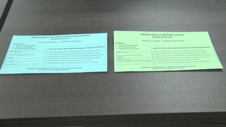 Arkansas launches blue, green envelope program to improve safety during ...