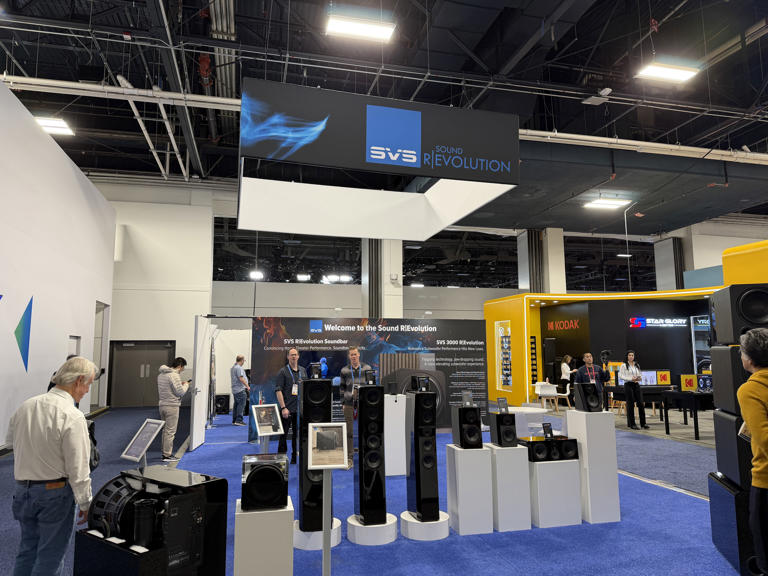 SVS Sound made a big statement on day one at CES