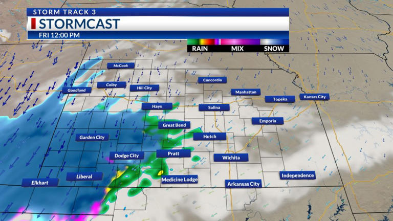 Storm Track 3 forecast: Snow arrives Friday, winter weather alerts in place