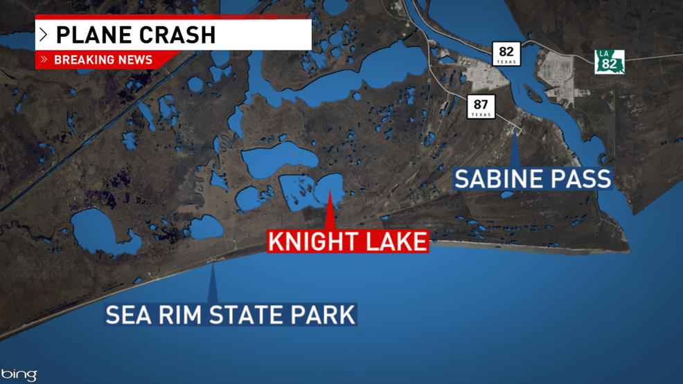Breaking: Plane crash north of Sea Rim State Park