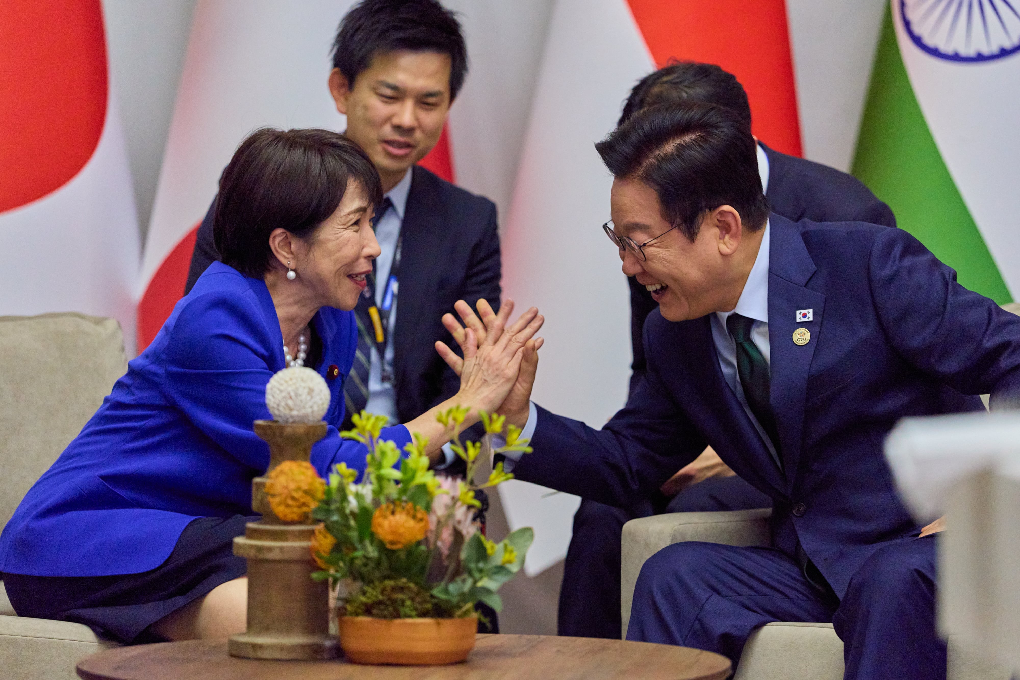 President Lee holds summit with Japan's Takaichi in Nara