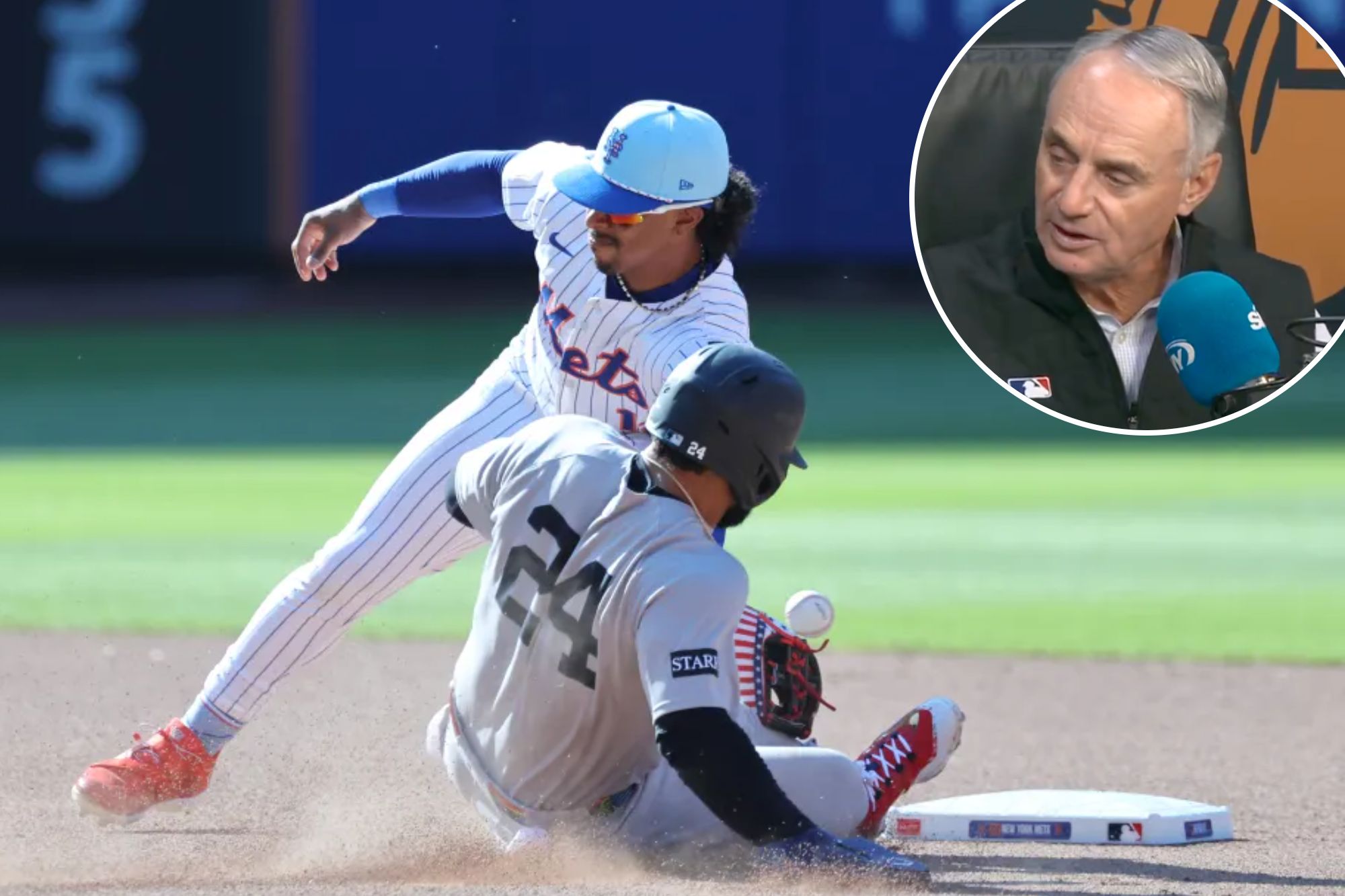 Rob Manfred outlines possible MLB realignment — and how it could impact ...