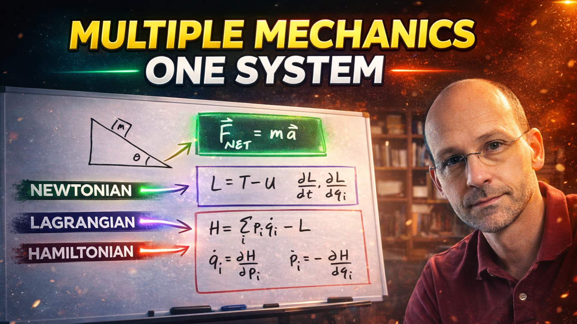 How to solve a block on an incline using three mechanics formulations