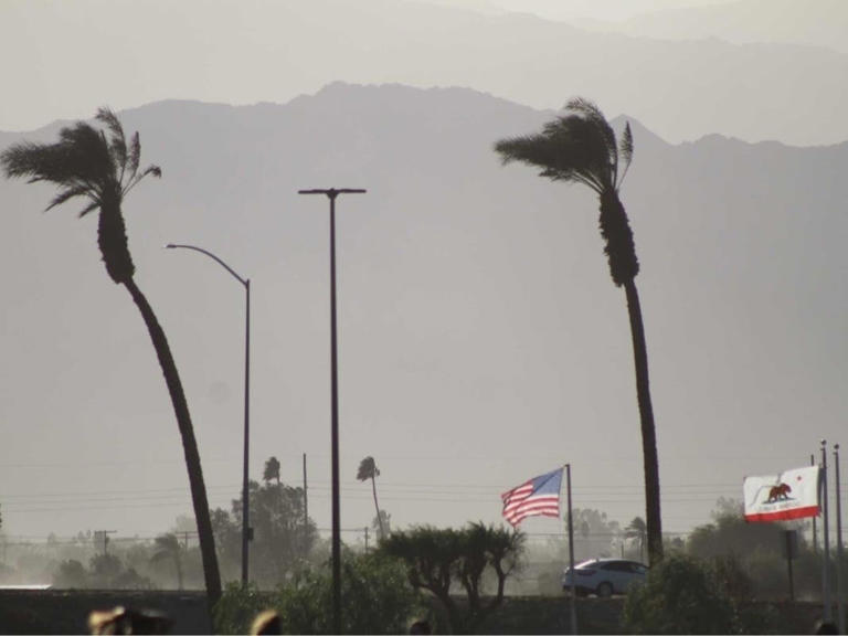 Wind to continue battering SoCal as Santa Ana event picks up