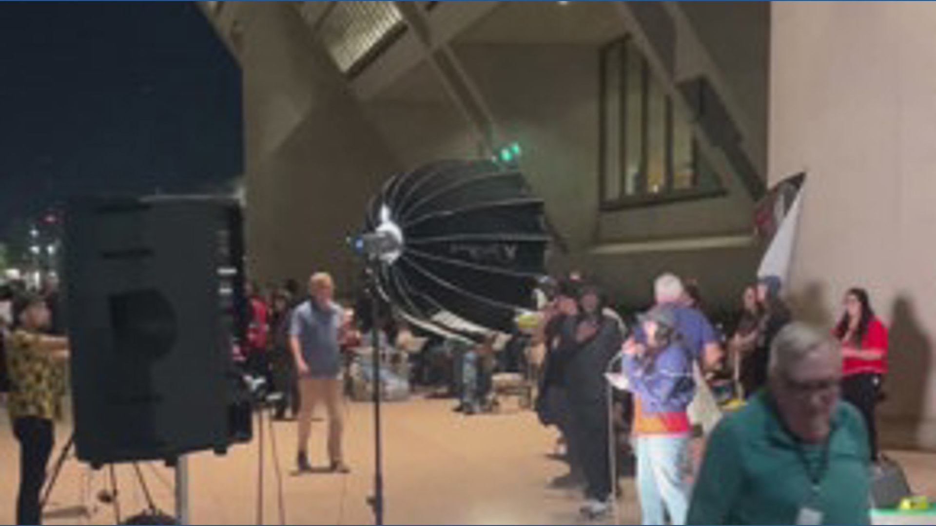 ICE protest begins at Dallas City Hall following fatal Minneapolis shooting