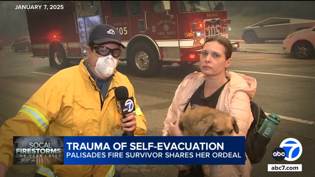 Palisades woman recounts chaotic evacuation: 'It was like being in a ...
