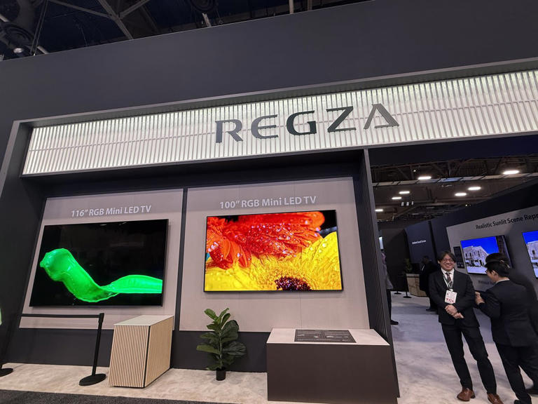 ＜CES＞レグザ、AIナビゲーターや光景再現技術、イマーシブオーディオなど未来志向のテクノロジーを展示