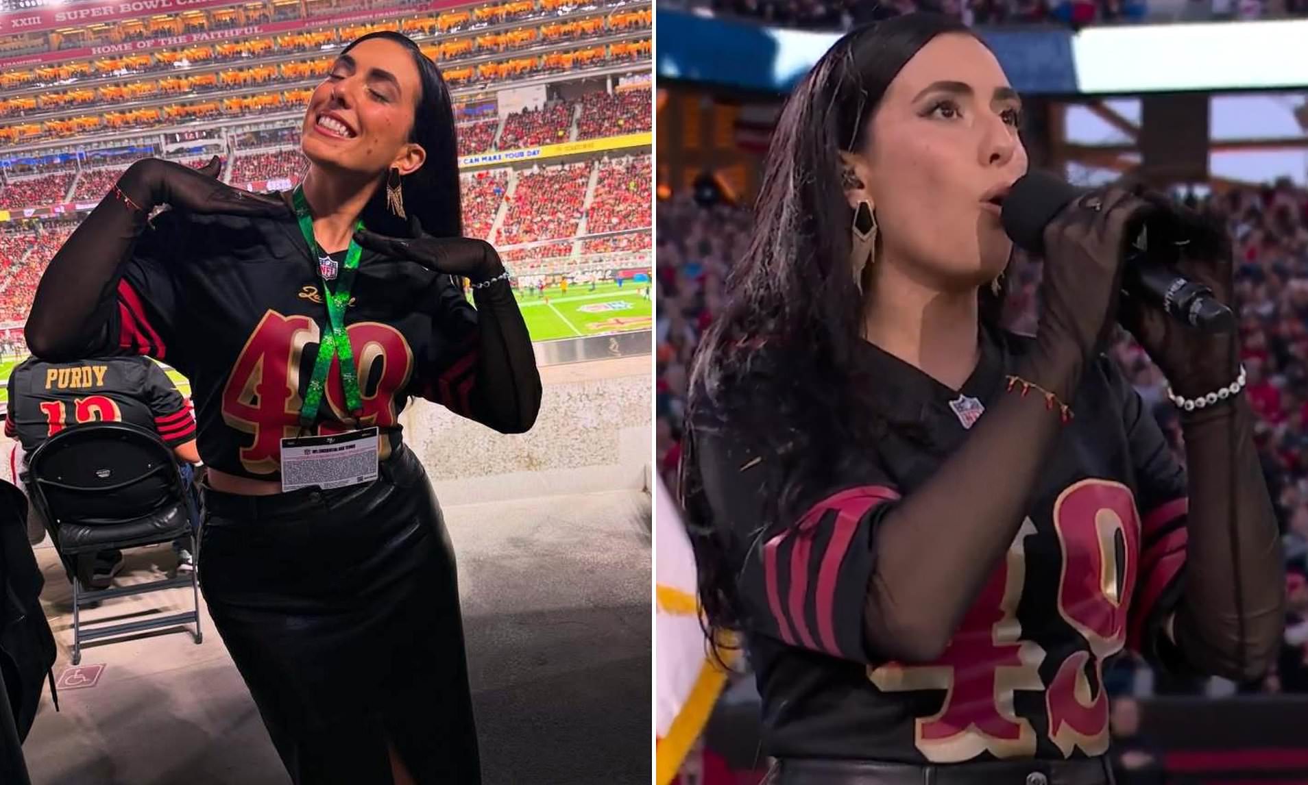 Canadian singer who sparked fury by performing America's national ...