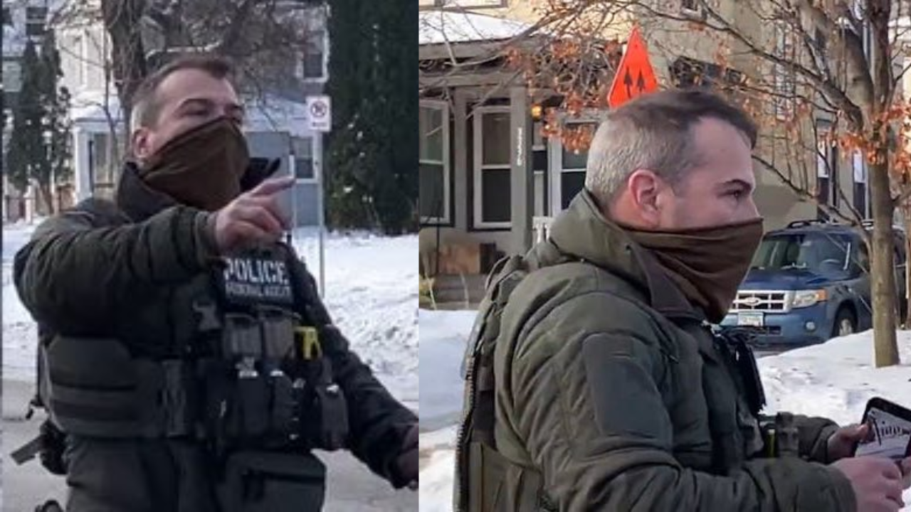 Jonathan Ross photos go viral: Images of ICE agent in Renee Good ...